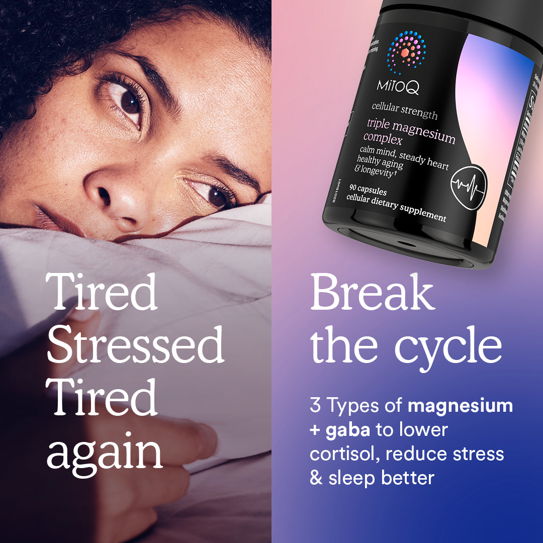 MitoQ Triple Magnesium Complex – Reduce Stress, Support Heart Health ...